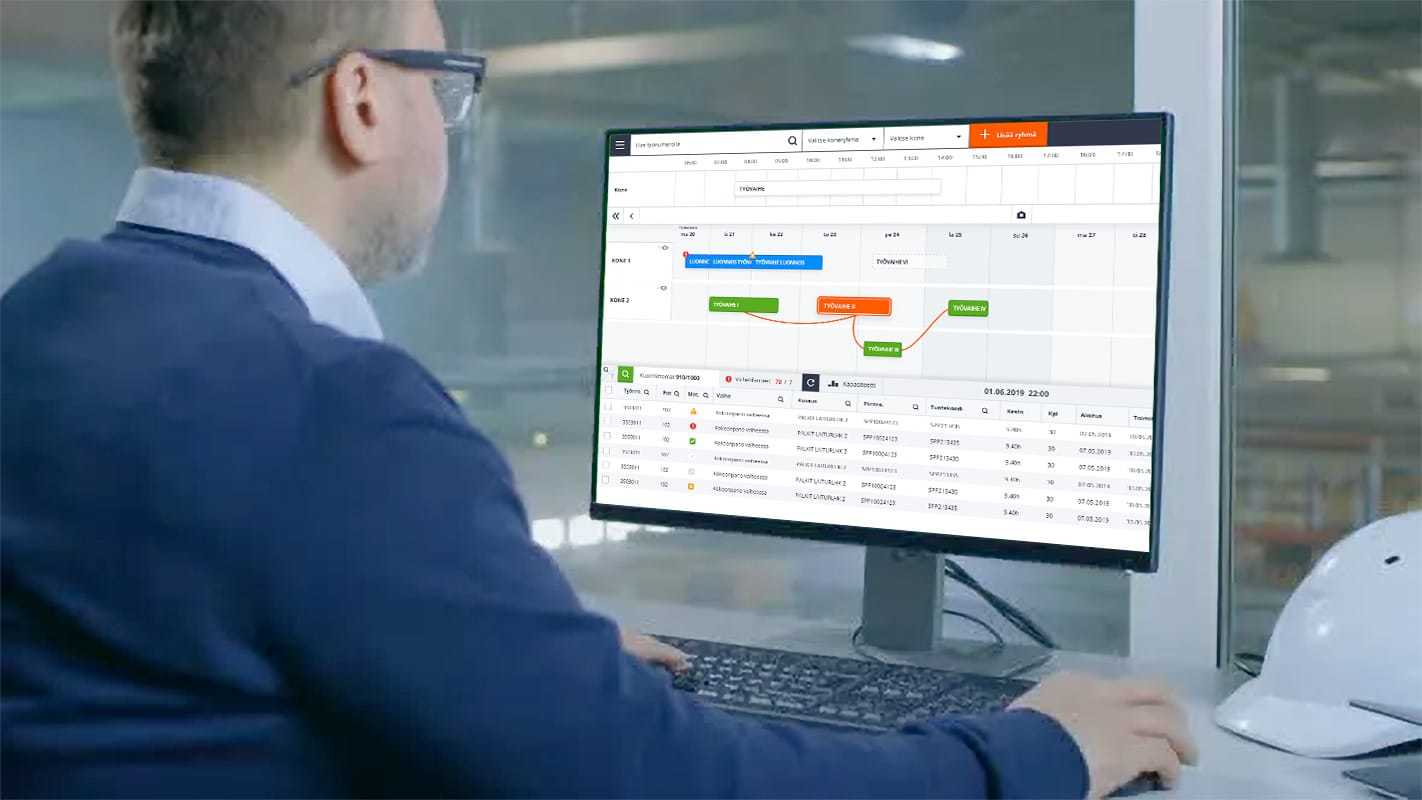 SkyPlanner APS - AI Production Planning and Scheduling - Skycode Oy